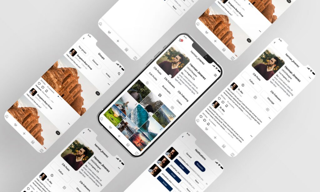 Mobile App Design Portfolio Projects 2023 | Shreeji Software